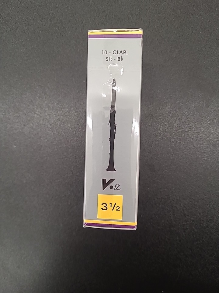 * NEW * Vandoren V12 Bb Clarinet Reeds Strength 3.5 Box of 10 | eBay
