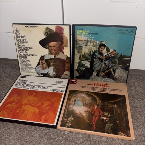 Job Lot of 15Classical Vinyl Records Box Sets Mozart Donizetti Lehar ...