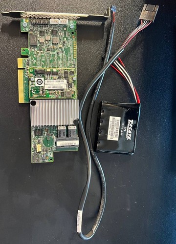LSI MR SAS 9361-8I1-8I RAID CONTROLLER CARD w/cache module | eBay
