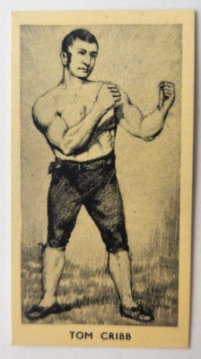 1938 Cartledge Razor Famous Prize Fighters Boxing Glossy #8 Tom Cribb ...