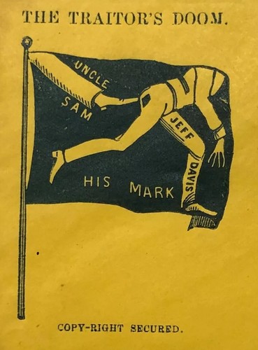 CIVIL WAR PATRIOTIC Cover - TRAITOR'S DOOM - DEEP BLUE on BRIGHT YELLOW ...