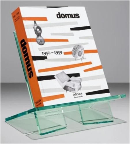 TASCHEN ~ UPRIGHT ACRYLIC BOOKSTAND for MEDIUM TO LARGE BOOKS - CRYSTAL ...