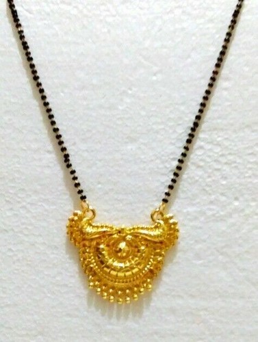 South Indian Gold Plated Ethnic Beautiful Fashion Mangle Sutra Wedding ...