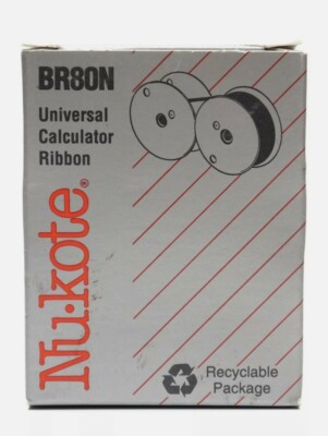 NuKote BR80N Universal Calculator Ribbon Sharp EL-2196BL Sharp EL2196BL ...