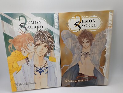 Demon Sacred Volumes 3 & 4 LOT OF two Manga Books. 1st PRINTING ...