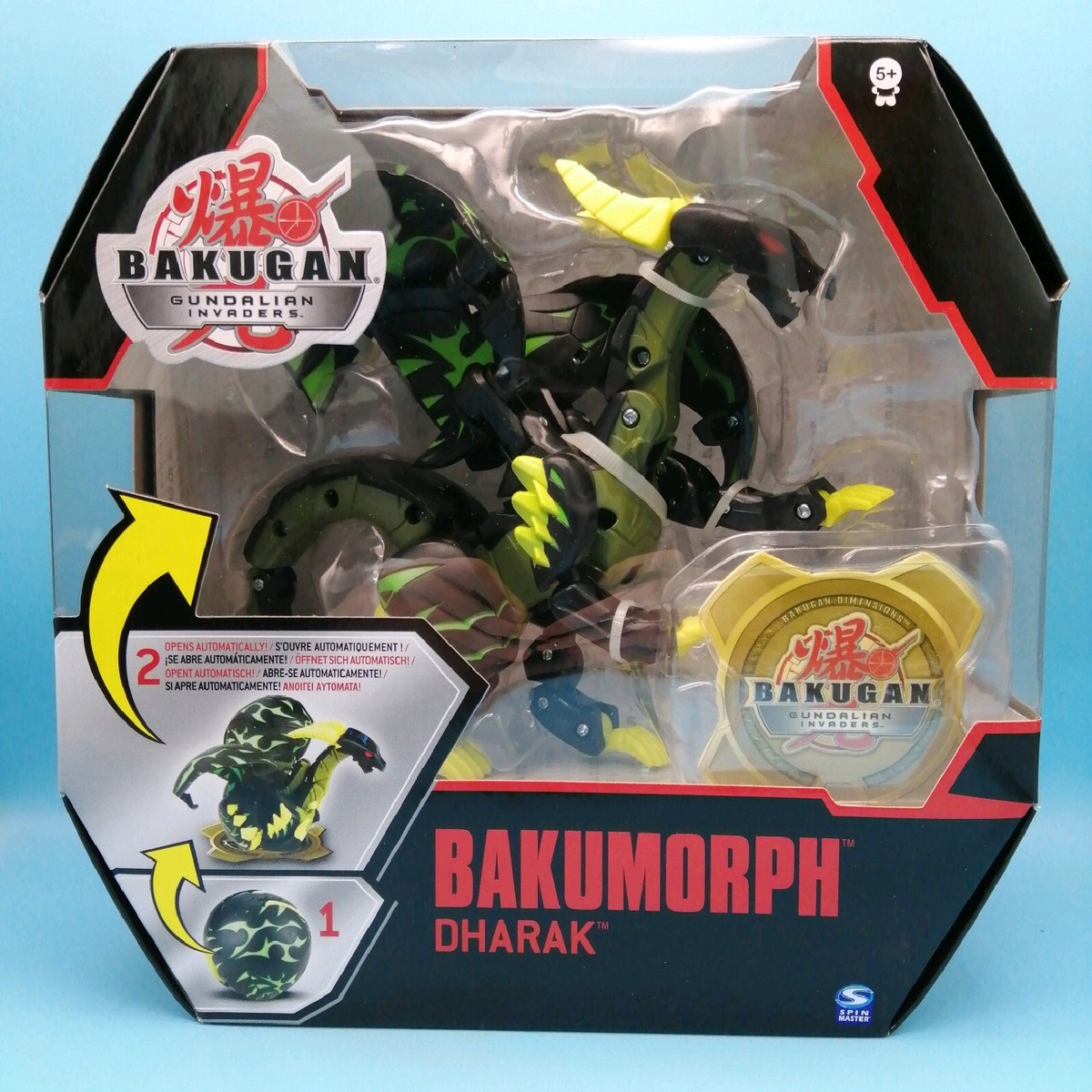 Dharak Bakugan Bakugan Aquos Blue Phantom Dharak Loose Import It