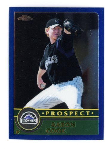 2003 Topps Chrome Traded & Rookies Aaron Cook #T150 | eBay