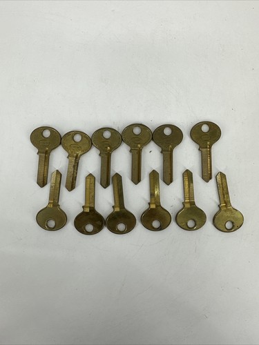 LOT OF 12 Corbin Cabinet Lock Key Blank Uncut Keys | eBay