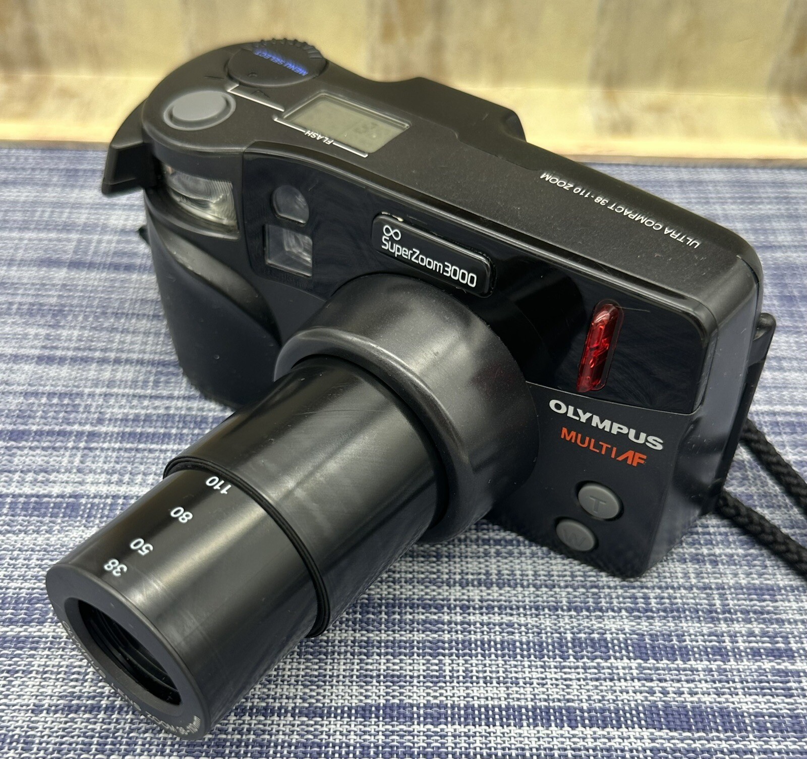 Olympus Multi AF Super Zoom 3000 35mm Camera - Tested w/ Case | eBay