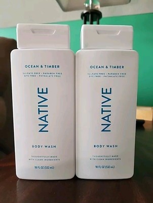 Native Ocean & Timber Body Wash | eBay