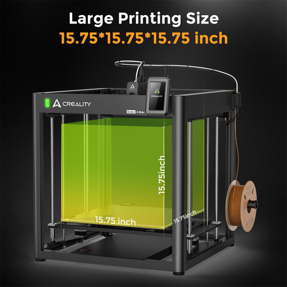 Creality Ender-5 Max 3D Printer Max 700mm/s Ultra Fast Printing 400*400 ...