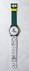 CITIZEN Q&Q Snoopy Woodstock Peanuts Golf Watch R02A-510VK Green Solar ...