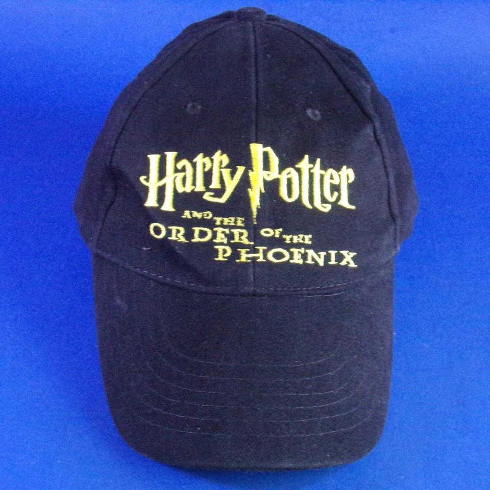 Harry Potter The Order of the Phoenix Cap Exclusive Scholastic Black ...