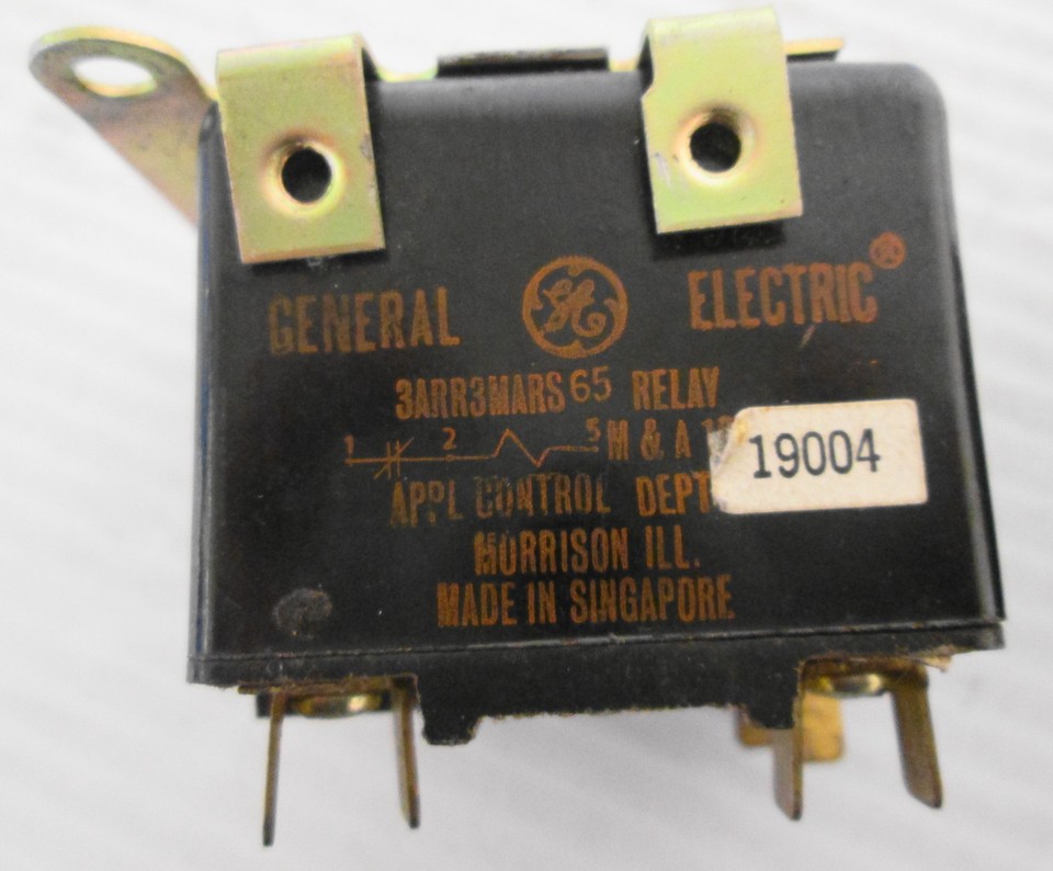 Mixed Lot of General Electric Relays (1) 3ARR3 MARS 65 (1) 3ARR3 MARS ...