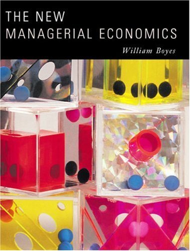 Managerial Economics by Boyes, William J. Hardback Book The Fast Free ...