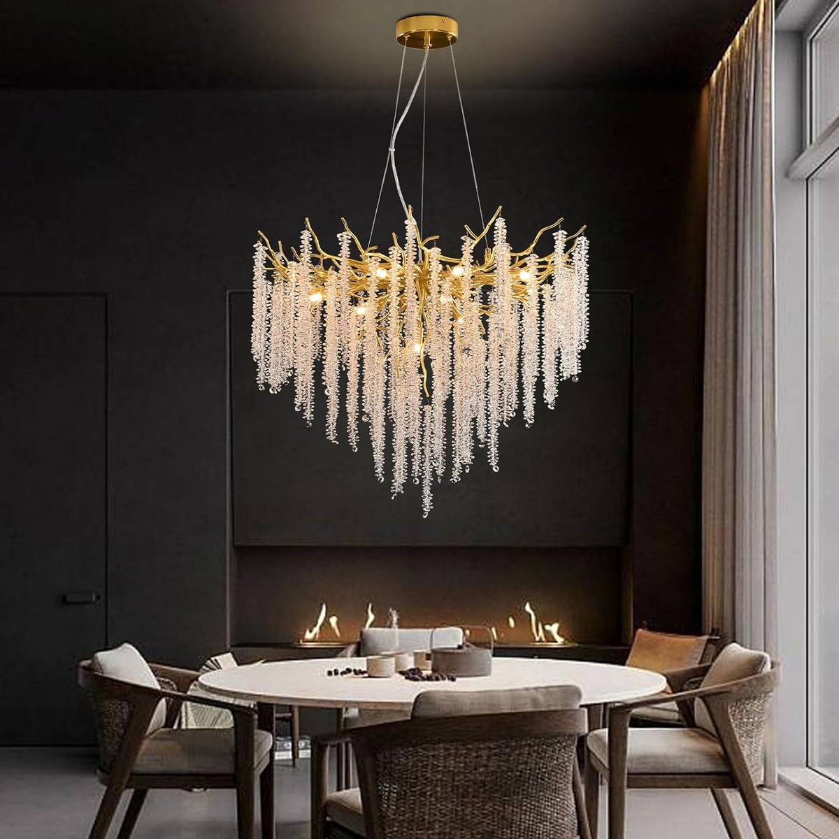 Ultra Glam Crystal Chandelier Modern Modern Chandeliers Crystal With