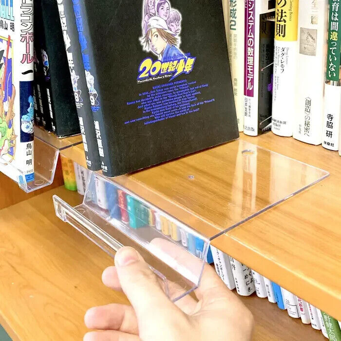 New DAISO Manga Display Shelf Bookend DAISO bookshelf From Japan 1 set ...