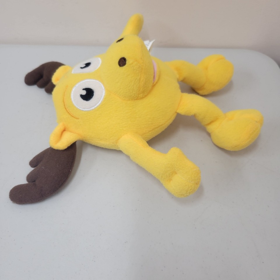 NICK JR MOOSE A MOOSE NOGGIN PLUSH STUFFED ANIMAL 10" VIACOM 2010 ...