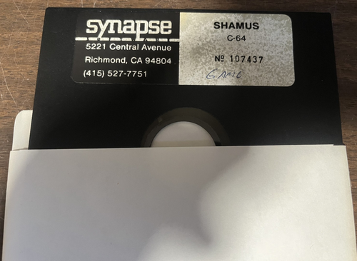 COMMODORE 64, SHAMUS, SYNAPSE | eBay