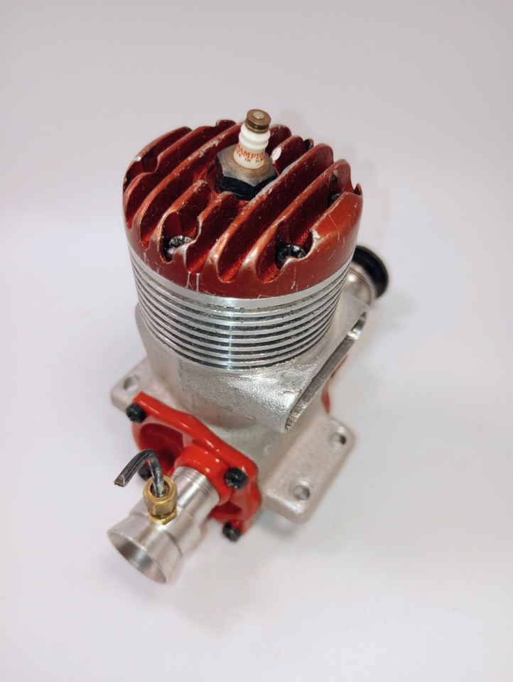 Nice Vintage 1949 McCoy 60 Red Head Series 20 Model Glow CL/UC Engine ...