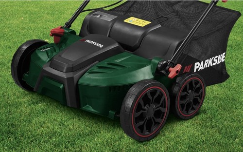 Parkside Electric 1800w Scarifier Aerator 50L collection 3-year ...