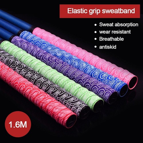 Anti Slip Racket Grip Tape Gradient Colorful Tennis Overgrip Tennis ...