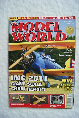 2011 Radio Control Model World Magazine - August + Plan | eBay