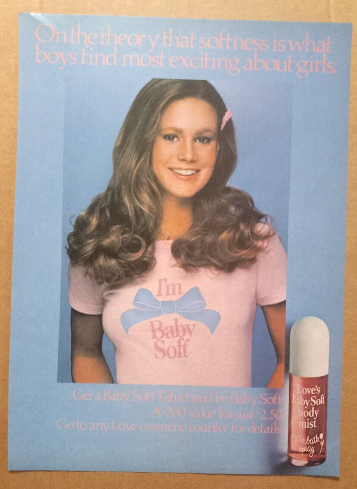 1977 print ad page - Love's Baby Soft Love Cosmetics CUTE GIRL old ...