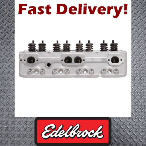 Edelbrock +E-STREET S-PLUG CYL HEADS CMP suits Holden Chevrolet 307 327 ...