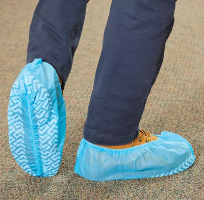 Uline Standard Shoe Covers - Size 6-11, Blue - 60/Pack | eBay