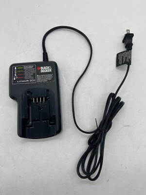Black & Decker LCS20 Lithium 20v Battery Charger Type 1 Genuine OEM ...