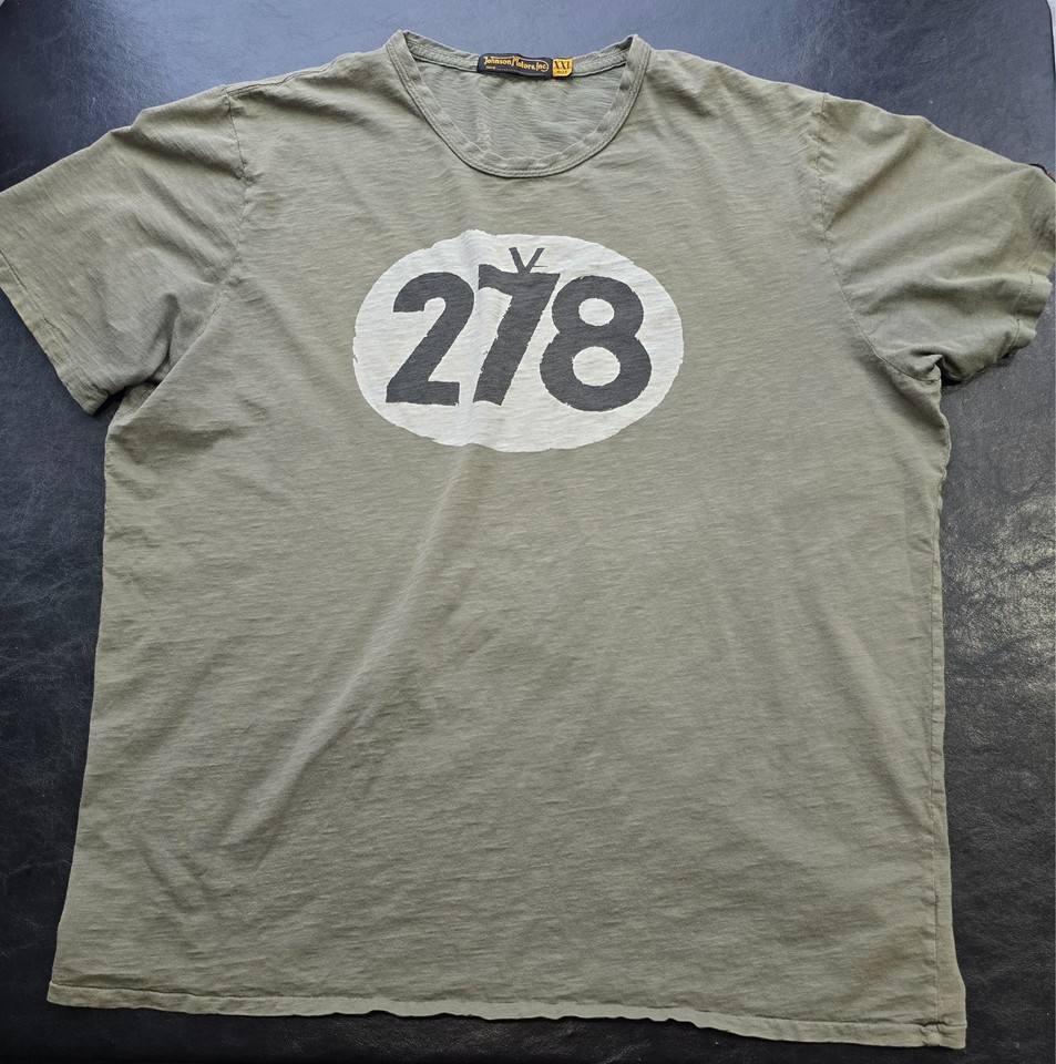 Lucky Brand Johnson Motors Shirt Steve McQueen 278 ISDT Triumph ...
