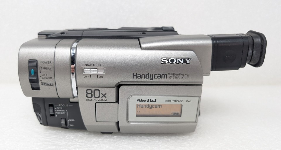 Sony Handycam vision CCD-TRV48E digital camera video 8 professional ...
