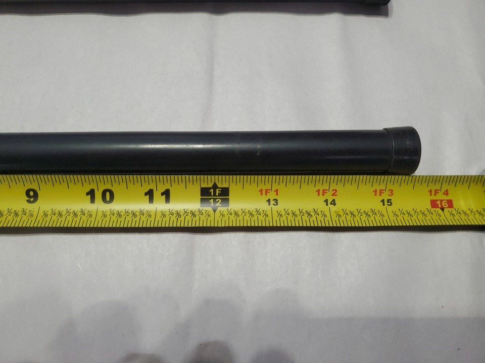 Two vintage rifle (Brass Tube) scopes (Unknown Brands) for parts or ...