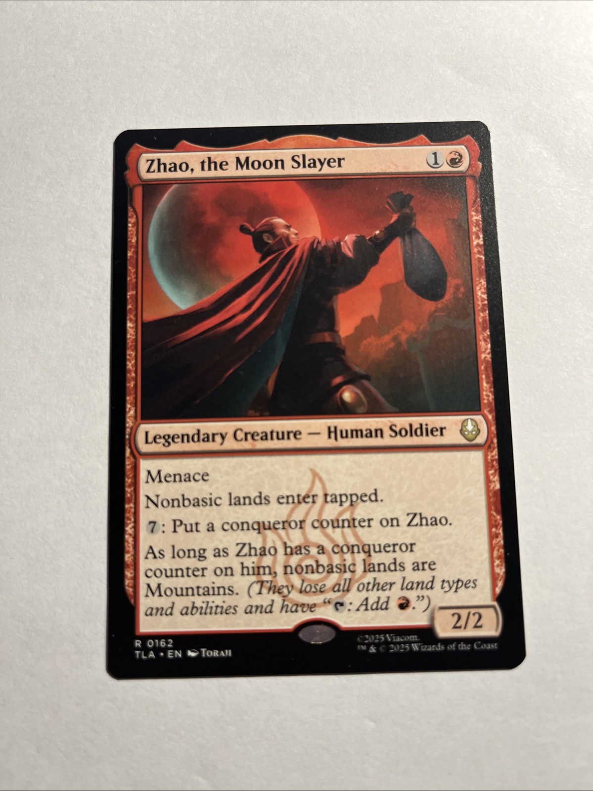 Zhao, the Moon Slayer - Avatar: The Last Airbender MTG Plus Bonus Card ...