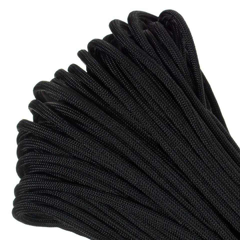 550 Paracord 100 50 25 10 Feet 4 mm Type III Parachute Para Medic Rope ...