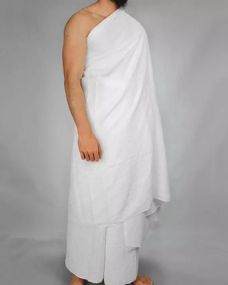 ADULT IHRAM AHRAM EHRAM FOR MEN FOR HAJJ &UMRAH 2PCS TOWELS COTTON ...