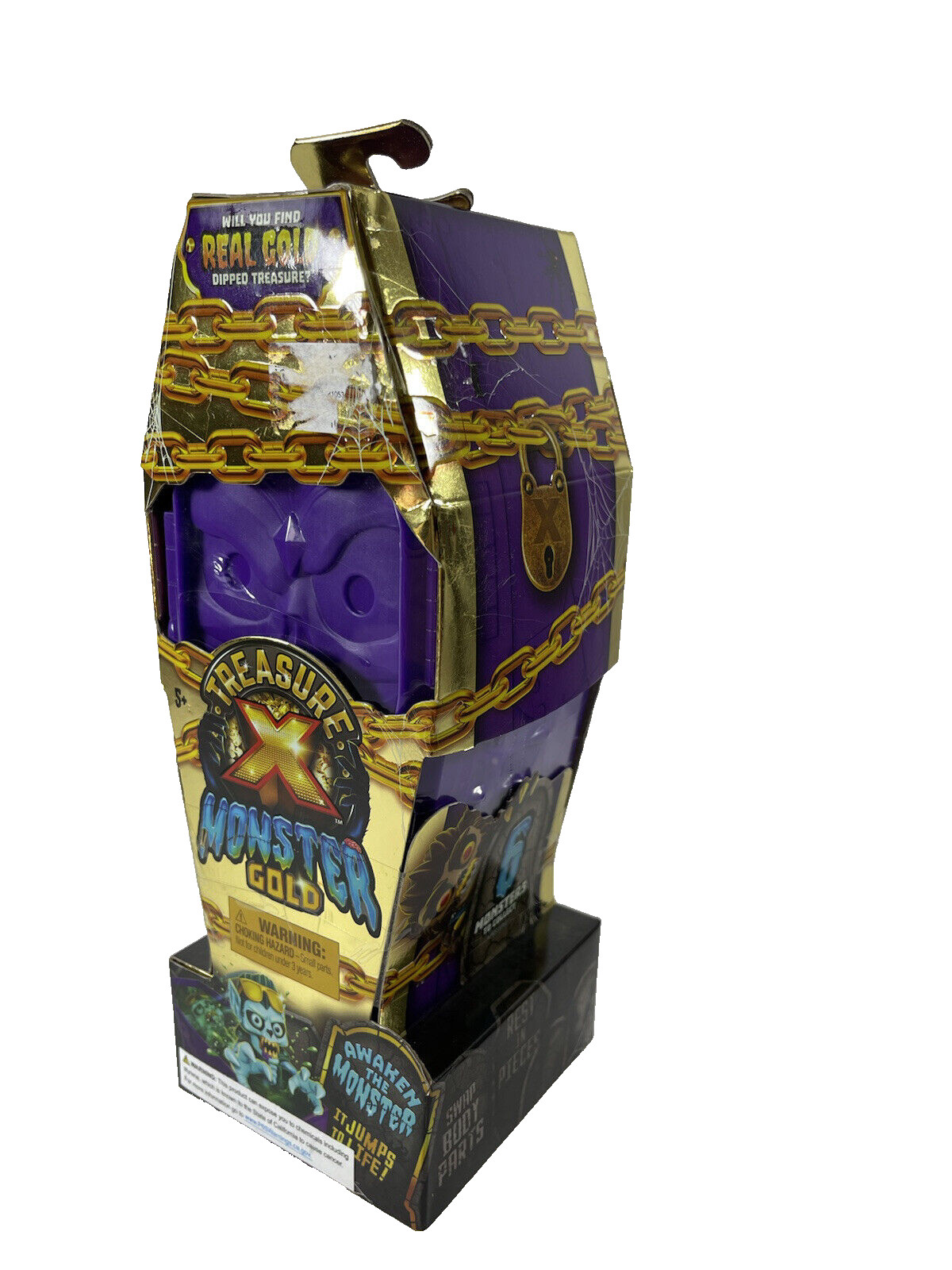 Treasure X Monster Gold- Monster Coffin 13 Levels of Adventure Ages 5+ NEW