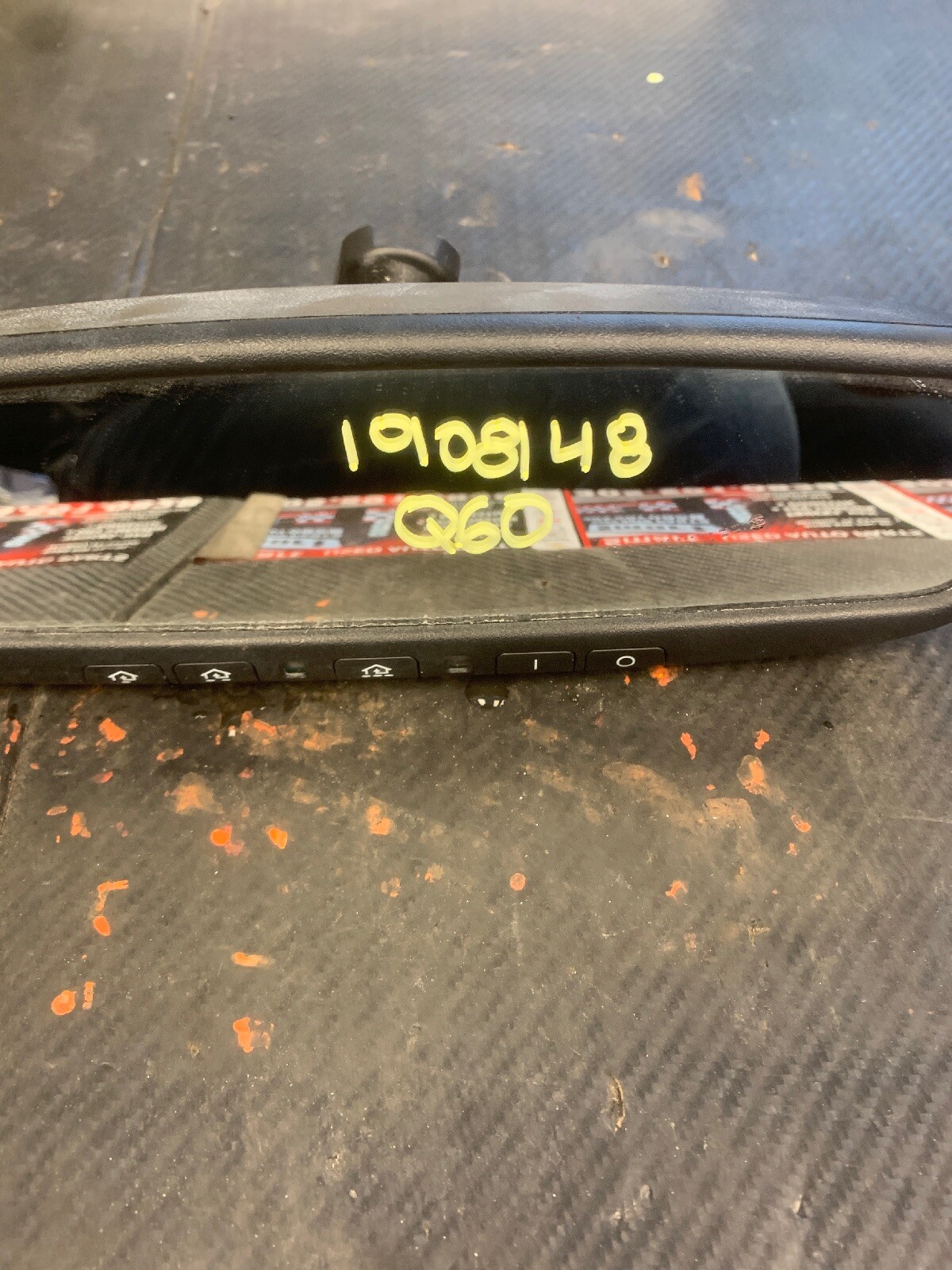 2017 INFINITI Q60 REAR VIEW MIRROR OEM | eBay