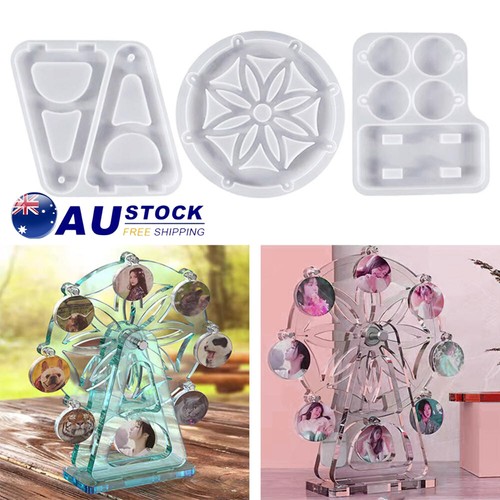 Silicone Rotating Ferris Wheel Resin Epoxy Mold Casting Mould Craft ...