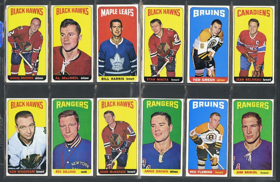1964 TOPPS HOCKEY COMPLETE SET (110) NM TO NM-MT PSA 8 FINEST SET FOR UP TO $30K | eBay
