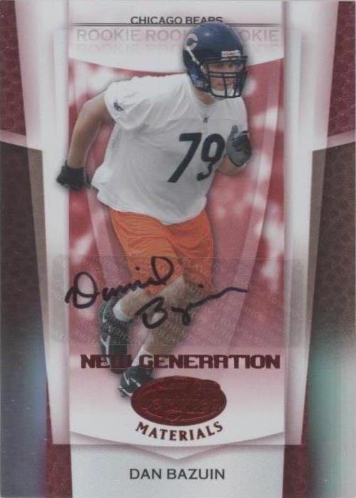 2007 Leaf Certified Materials - New Generation Dan Bazuin #159 Mirror ...