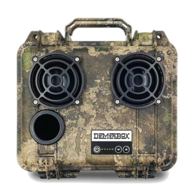 Demerbox DB2 Waterproof Speaker CUSTOM Strata Camo Boat Hunting ...