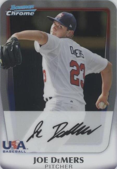 2011 Bowman Draft Picks & Prospects - Chrome Prospects Joe DeMers # ...