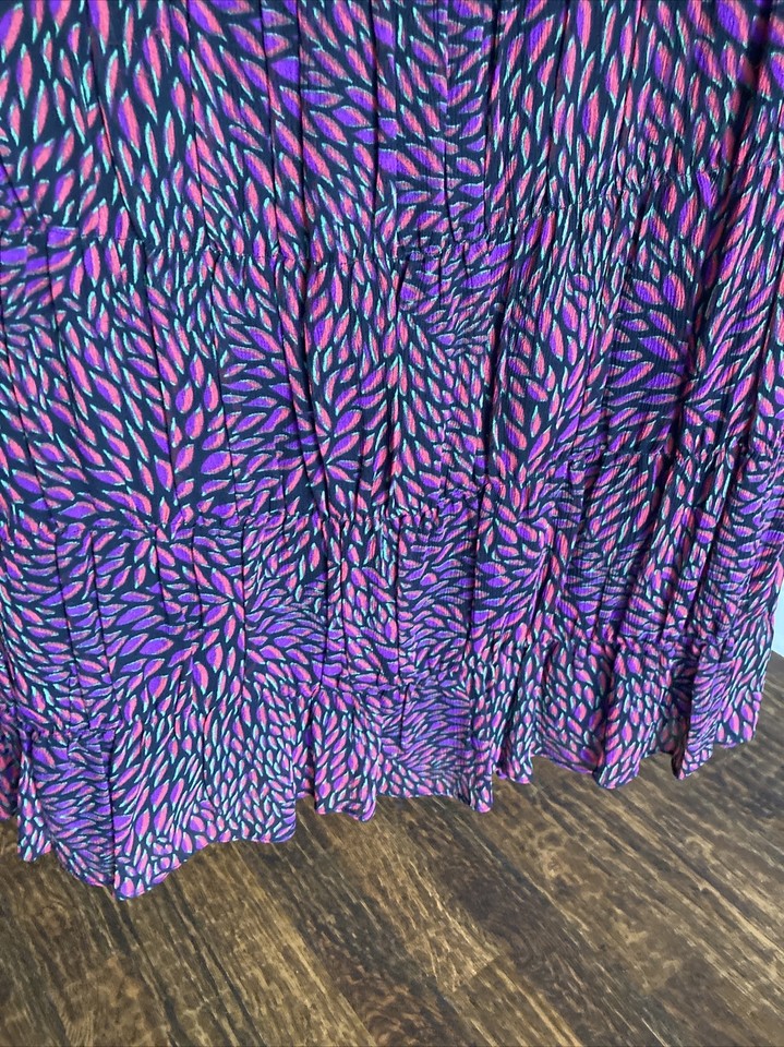 ba&sh BASH Mini Dress Grace Ruffle Womens Size XS/US Purple Print | eBay