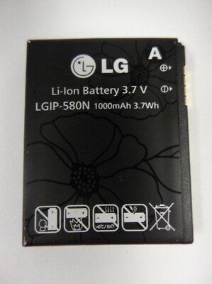 LG LGIP-580N Battery UN610 Bliss UX700 Lotus Elite LX610 GT505 Quantum ...