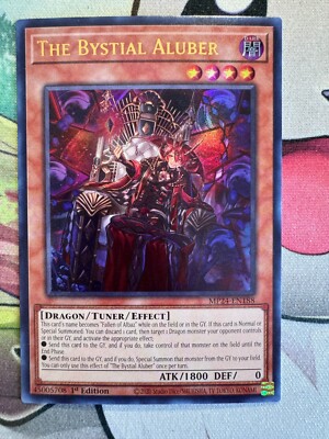 The Bystal Aluber Holo Yugioh TCG YGB721 | eBay