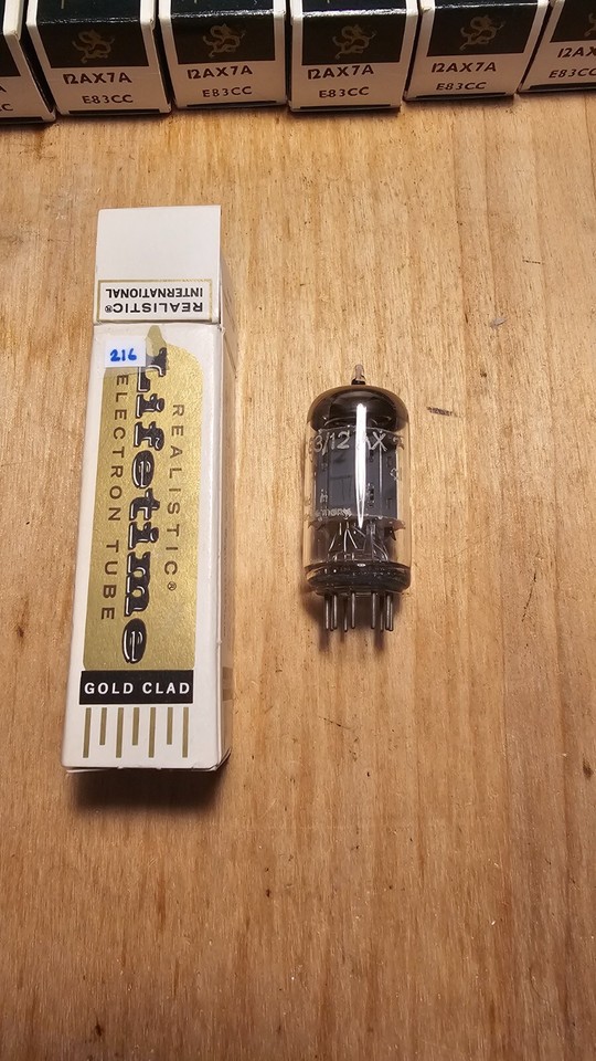 Telefunken 12AX7 Vacuum Tube - Tested | eBay