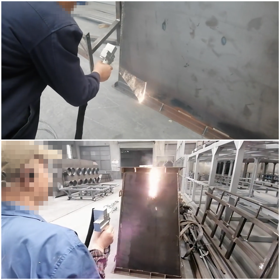 1500W CW Fiber Laser Rust Cleaner – Handheld Gun Dual Scan Water ...