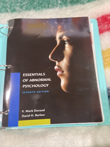 Essentials of Abnormal Psychology Vincent Mark Durand 7th edition | eBay